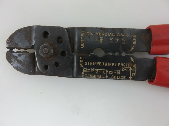 Blue Point Wire Terminal Crimper Cutter Stripper PWC13 623 for sale ...