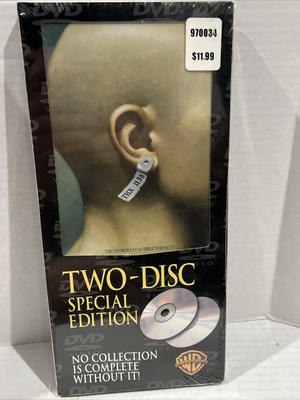THX 1138 Long Box DVD NEW 2 Disc Robert Duvall George Lucas Director ...
