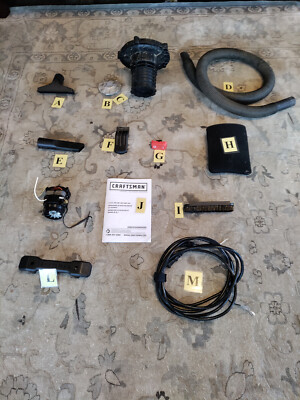 Replacement Parts for Craftsman cmxevcvvomcm205 2.5 Gallon 2.0 HP Wet ...