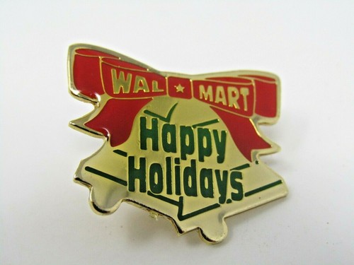 Walmart Pin Happy Holidays | eBay