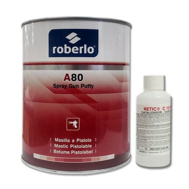 Roberlo A80 Spray Gun Putty with Hardener | eBay