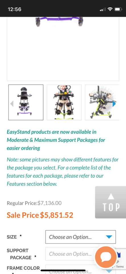 EasyStand Zing MPS (Multi-Position Stander),Size 1, | eBay