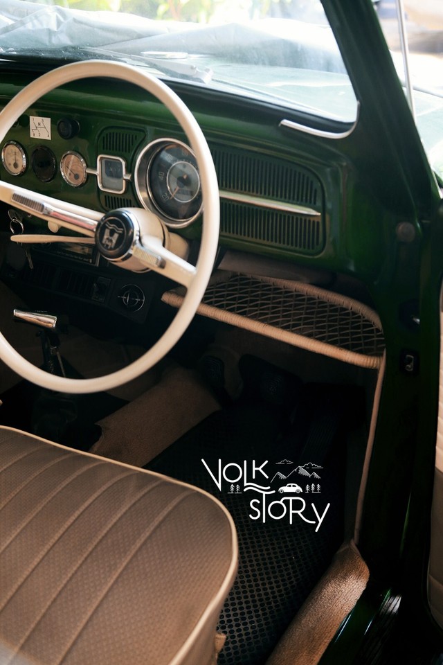 VW Beetle parcel Tray Bamboo standard beetle 1946 - 1977 right side | eBay