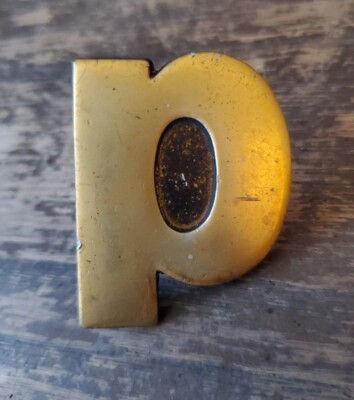 Gold Jeep emblem P letter badge Cherokee Liberty OEM 2002-2012 | eBay