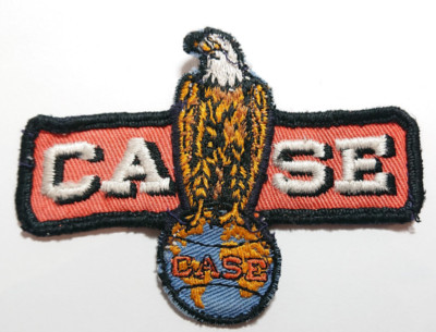 1970s Case Tractors Abe Eagle Patch Badge Crest | eBay