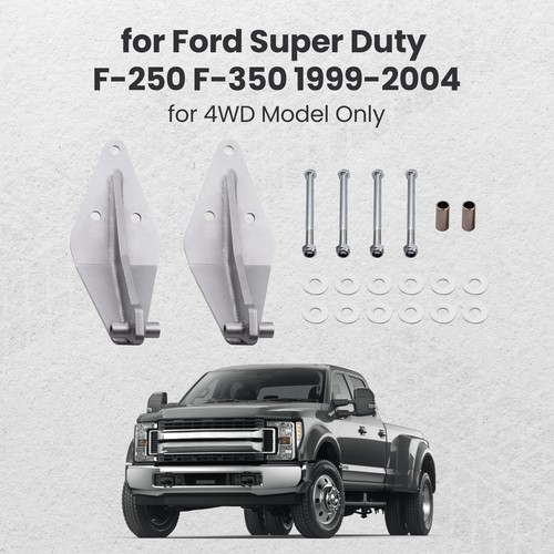 New Dual Front Shock Kit Fit For Ford F250 F350 Super Duty 4WD 99 - 04 ...