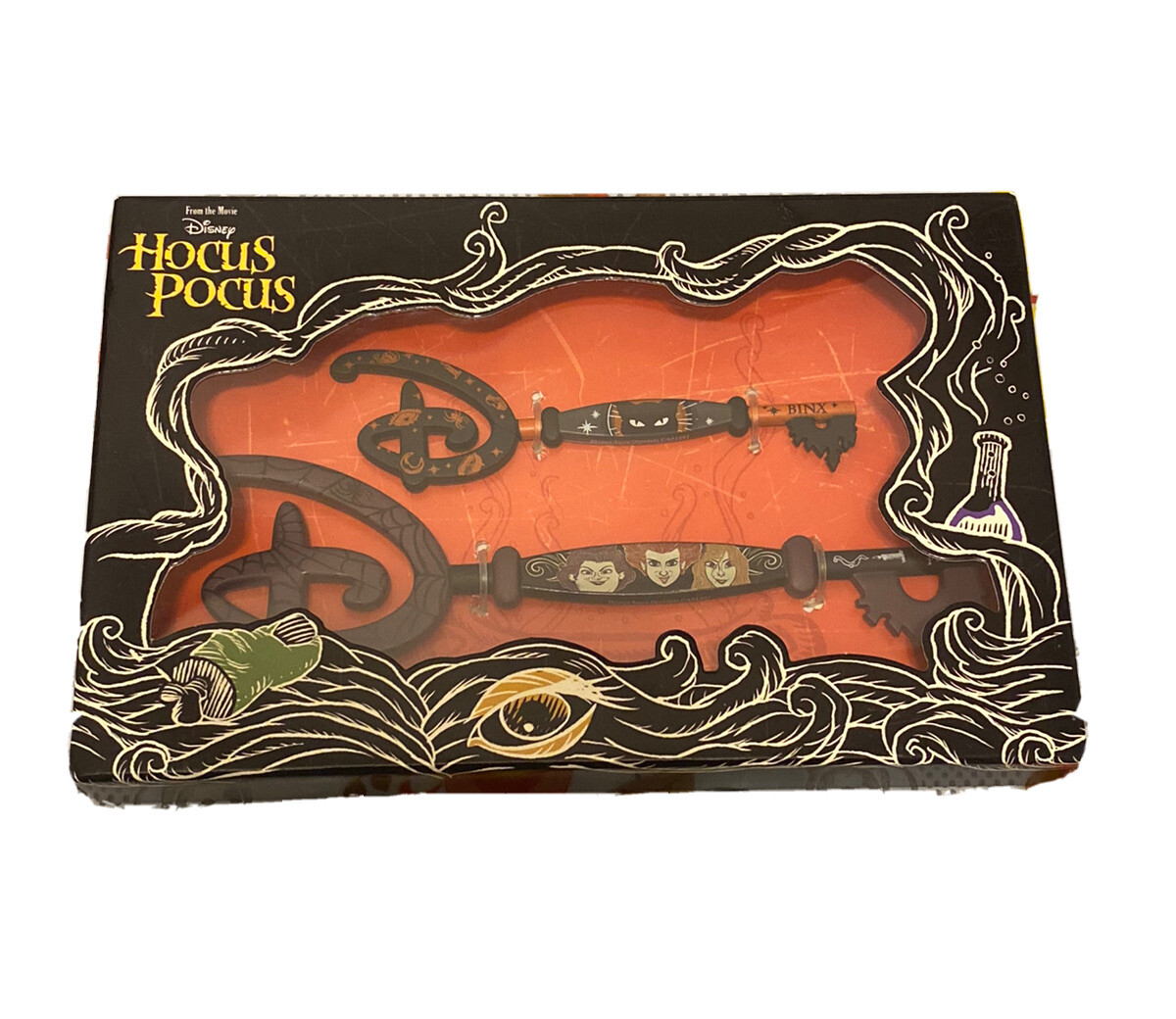 Disney Hocus Pocus Sanderson Sisters + Binx Exclusive 2 Collectible Key ...