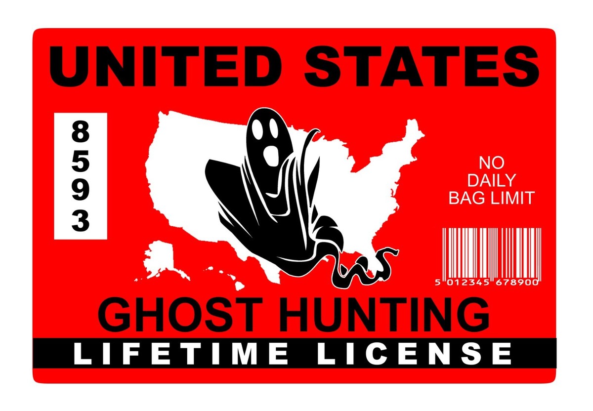 Ghost Hunting Sign