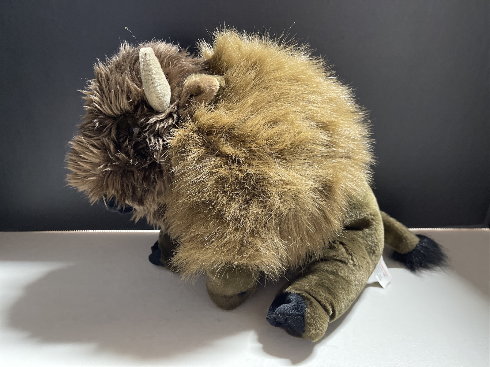 Wild Republic 12” Bison Buffalo K&M International Stuffed Plush Animal ...
