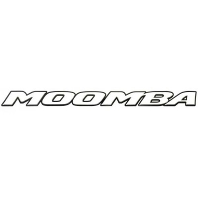Moomba boat decal sticker graphic logo USA Marine Vinyl White & Black ...