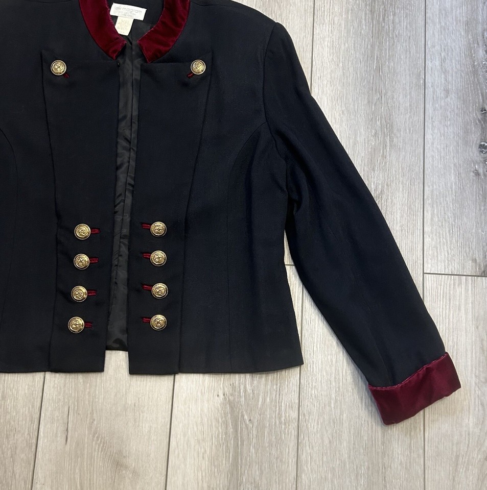 Lew Magram Collection Jacket Military Nautical Rock Glam Open Jacket ...