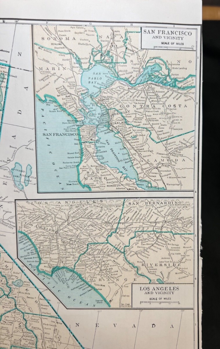 California Maps Facts World Atlas
