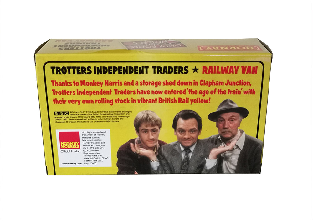 Only Fools and Horses Hornby Vent Van Trotters OO Gauge Limited Edition ...