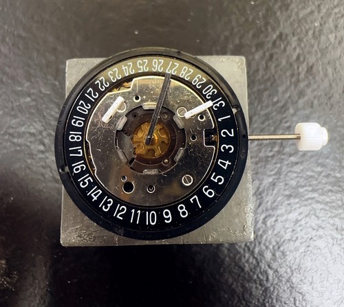 Uhrenteil ISA 8271 Uhrwerk Black Datum Calendar Quarzwerk | eBay.de