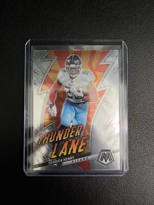 2023 Mosaic Thunder Lane #TL-DH Derrick Henry - Tennessee Titans | eBay