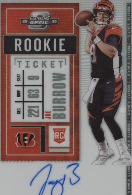 2020 Panini Contenders Optic Joe Burrow #101 for sale | eBay