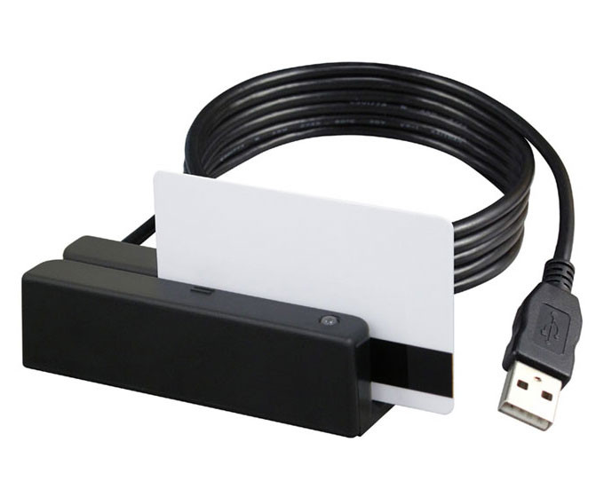 Uniform Industrial MSR READER, SWIPE TYPE, USB, DUAL TRACKS, BUZZER/LED ...