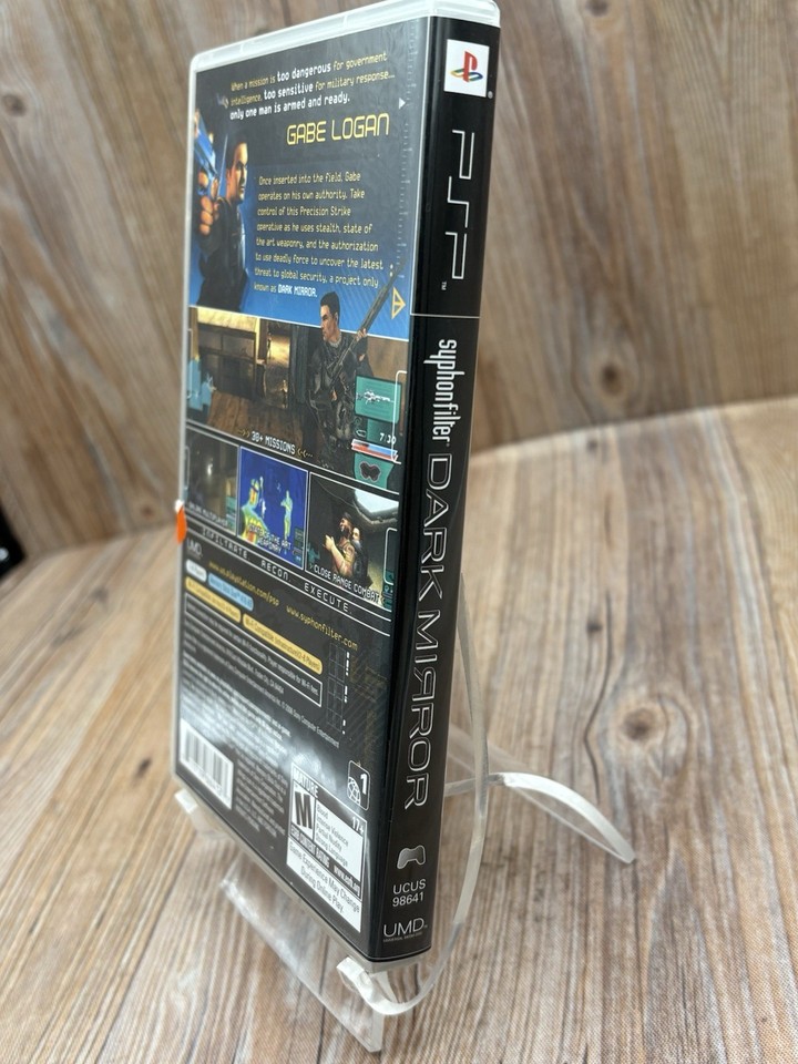 Syphon Filter Dark Mirror Sony PSP - Complete CIB | eBay