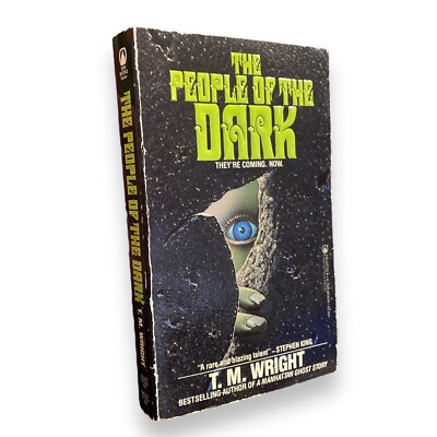Unread Horror People Of The Dark T. M. Wright 1st Edition Paperback Tor ...