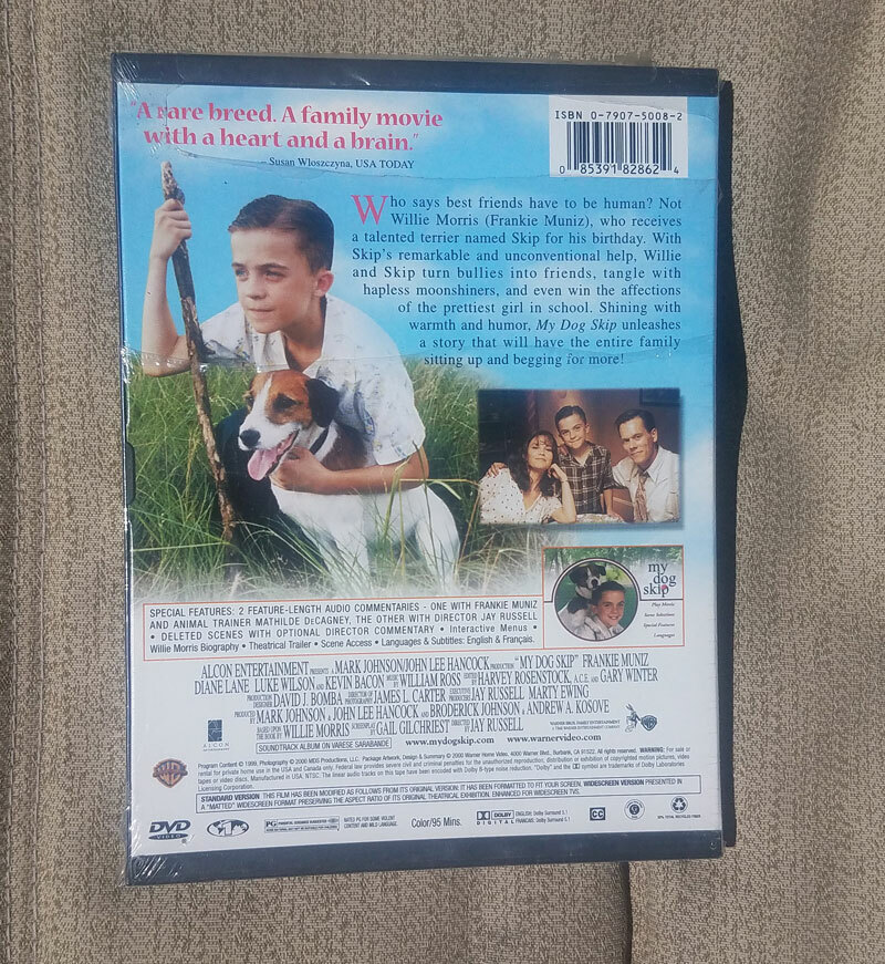 My Dog Skip DVD, Clint Howard, Peter Crombie, Caitlin Wachs, Cody ...