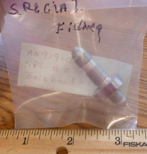 NOS AIRCRAFT SPECIAL FITTING p/n AN919-0-D | eBay