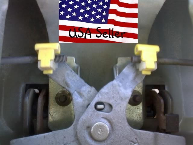 Mazda B-Series 94-10 , Ford Ranger Tailgate Handle rod clips 93-11 2 ...