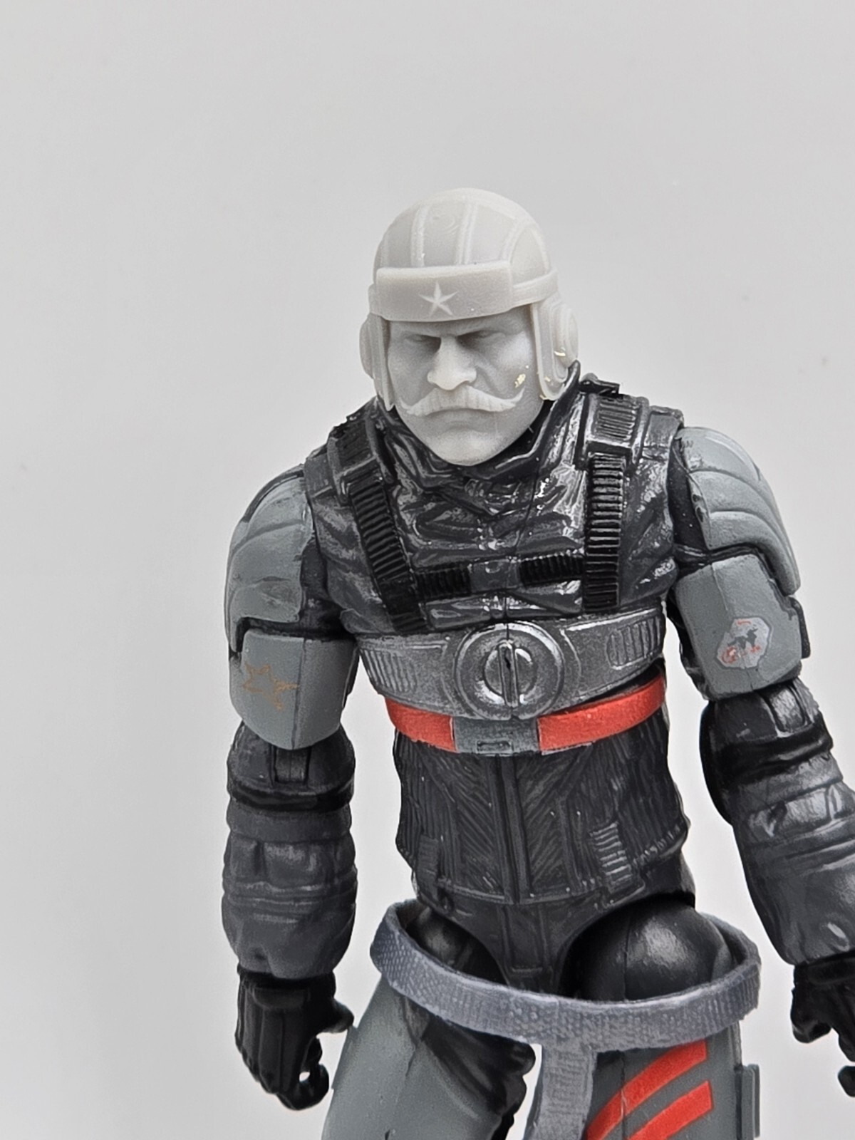 3d Printed Oktober GUARD HORRORSHOW HEAD 1:18 3 3/4" GI Joe 25th ...