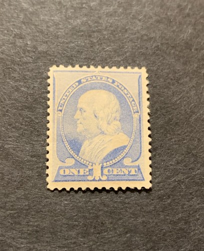 US Stamps Scott #212: 1887 1c Ultramarine Franklin Single, MNH/OG | eBay