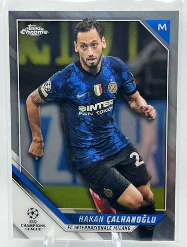 2021-22 Topps Chrome UCL #127 Hakan Calhanoglu Base FC Inter Milano | eBay