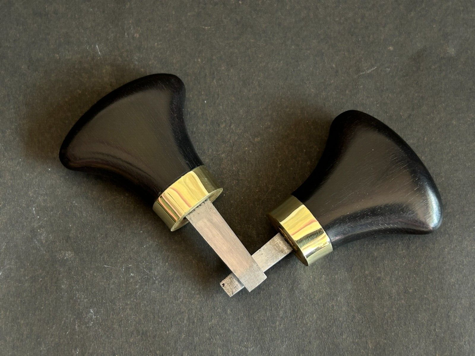 HANDCRAFTED INTERLOCKING GUNSMITH SCREWDRIVER WITH SOLID BLACK WOOD ...