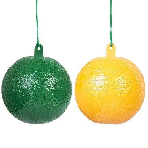 2pcs Sticky Gnat Traps 3.15-inch Traps Ball Portable Fruit Shape Gnat ...