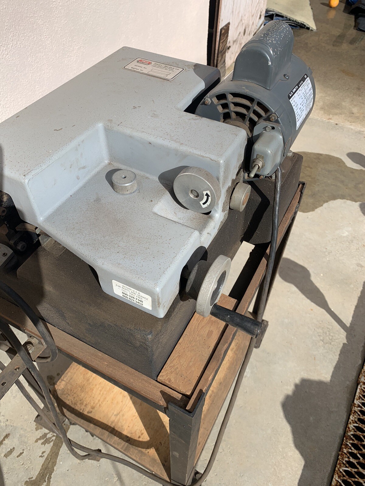 Vintage Foley Belsaw 330 Automatic Circular Saw Power Setter W/rolling ...