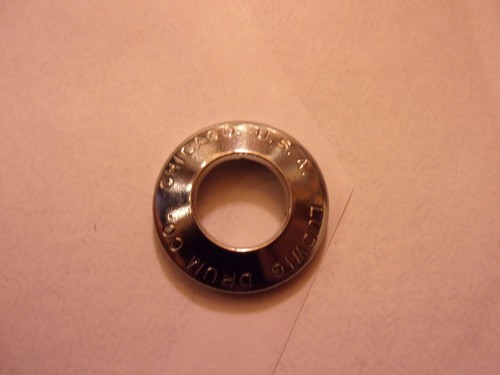 Ludwig Drum CO. LOGO HI-HAT Clutch Washer CHICAGO USA 1/2" hole Vintage ...