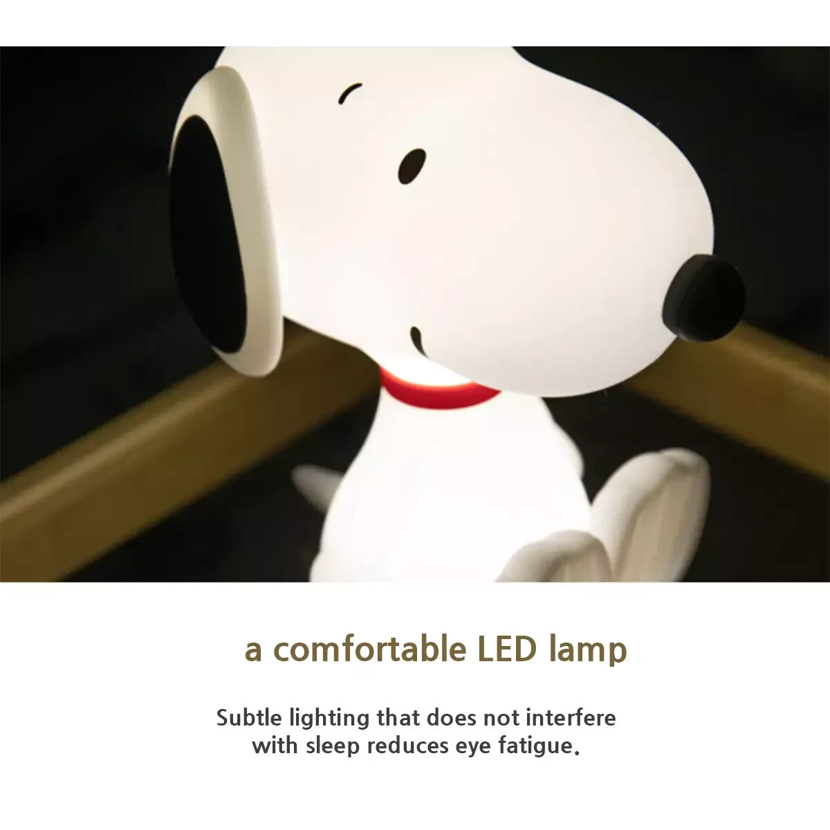 [ SNOOPY PEANUTS ] TOUCH MOOD LAMP Night Light Lamp Limited Edition | eBay