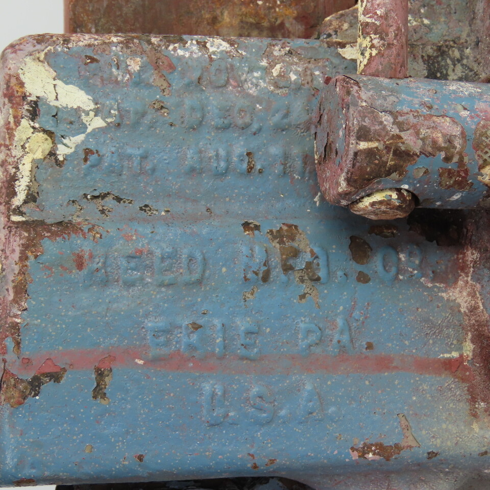 Reed Mfg. No. 204 Swivel Base Machinist Vise 4" Jaws Made in USA (Needs ...