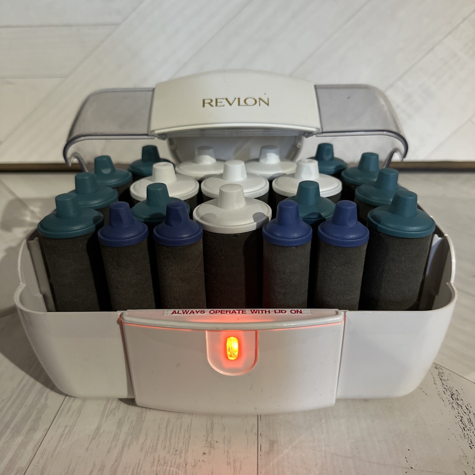 Revlon Hair Rollers Hot Curlers Ultrasetter Full Size Curls & Body ...