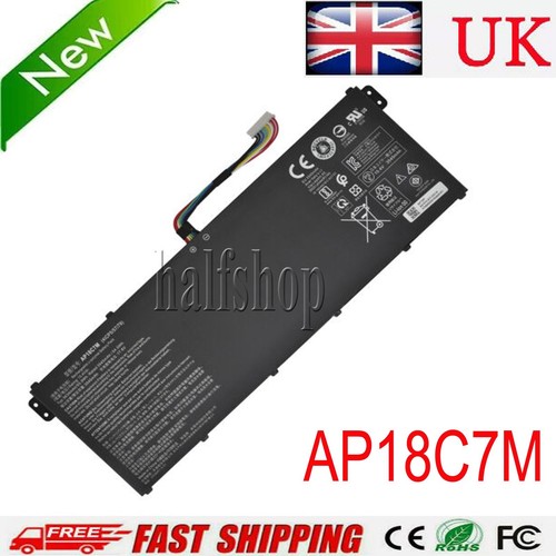 New AP18C7M Laptop Battery for Acer Swift 3 5 SP513 SF313-52 SF313-53 ...