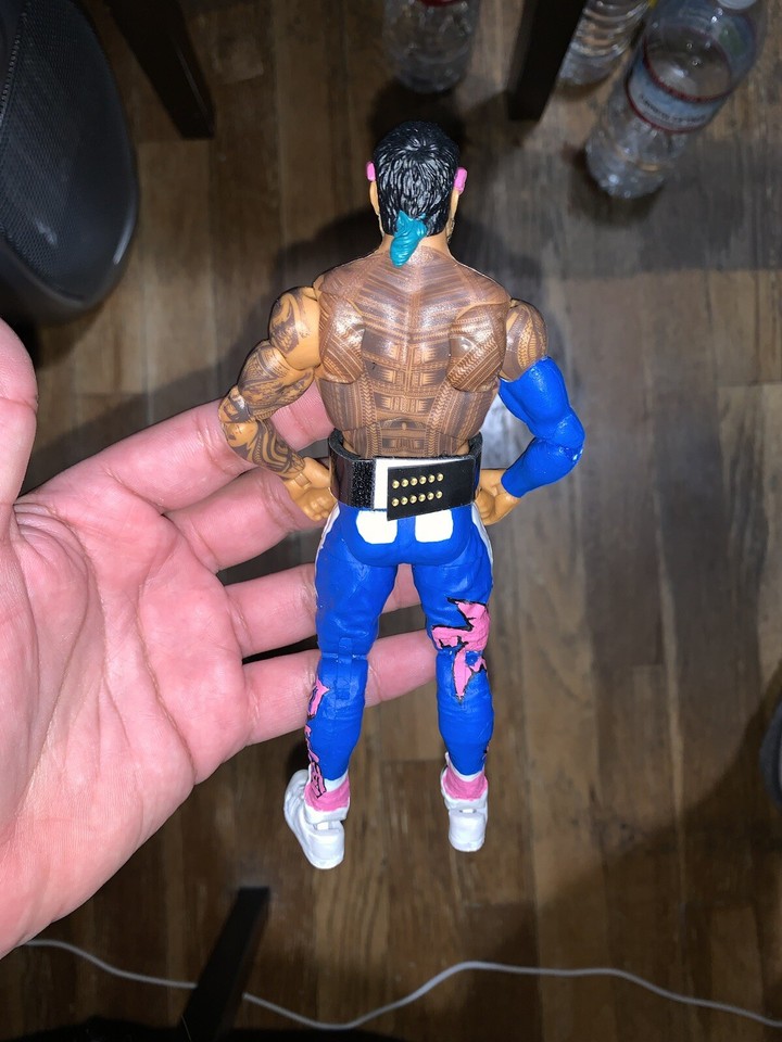 Custom WWE Jey Uso Ultimate Edition Figure | eBay