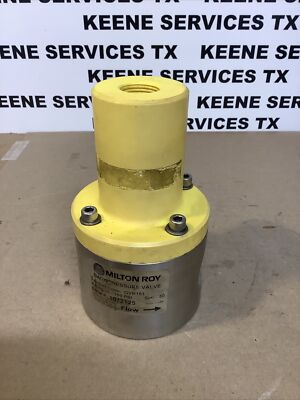 Milton Roy Back Pressure Valve GVB161 10-150psi | eBay