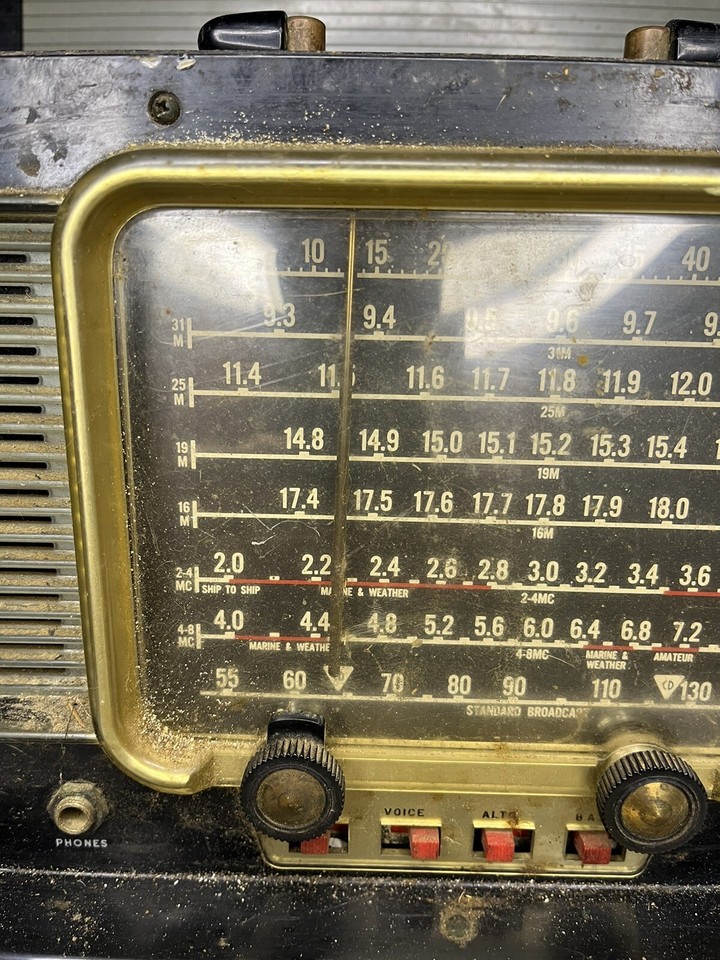 Vintage Zenith TransOceanic ShortWave Radio, model T600 | eBay