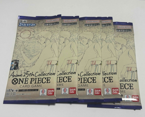 5 Pack EB02 One Piece Extra Booster Anime 25th Collection | eBay