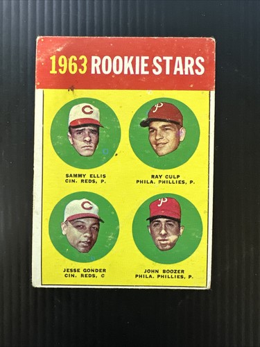 1963 TOPPS #29 ROOKIE STARS VG *Hot Corner Vintage* | eBay