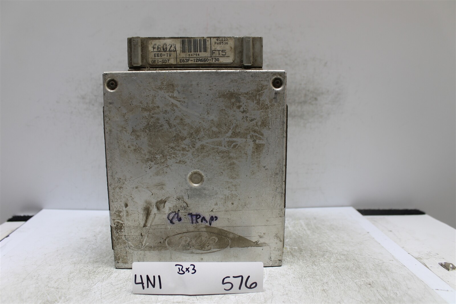 E63F12A650T3G Ford Topaz 1985-1986 Engine Control Unit ECU Module 576 ...