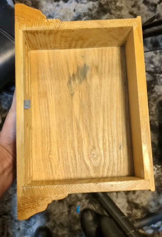 Brown Wood Door Bell Wall Chime Cover Wood only Cover No Chime Or ...