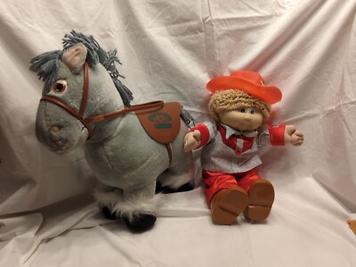 Cabbage Patch Kids Cowboy And Horse | eBay
