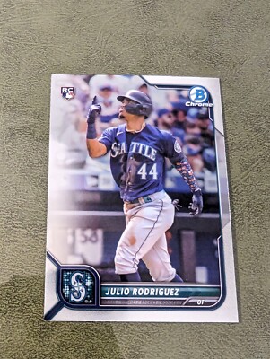 2022 Bowman Chrome - Julio Rodriguez RC #48 Base Chrome | eBay