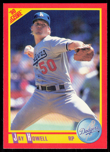 1990 Score 227 Jay Howell Los Angeles Dodgers | eBay