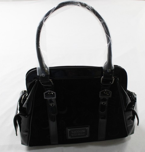 Killstar Women's Time Warp Luxe Velvet Faux Leather Handbag BE5 Black ...