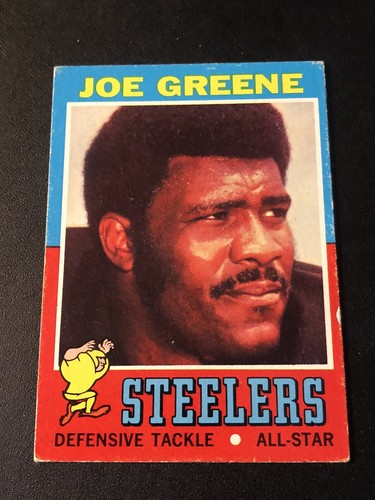1971 Topps Joe Greene #245 Rookie RC HOF EX | eBay