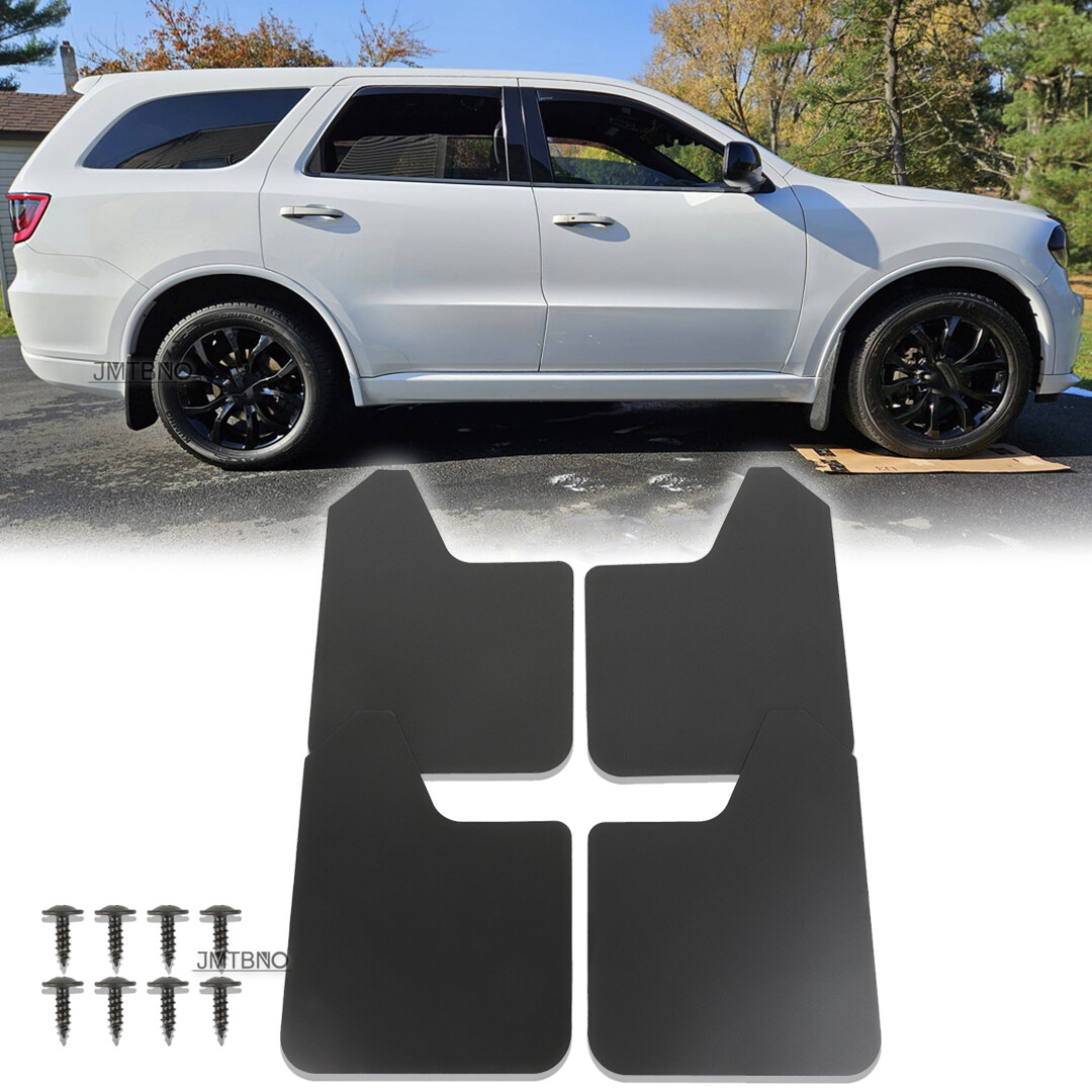 4x Mud Flaps Splash Guard Front Rear Mudguards Mudflaps For Dodge ...